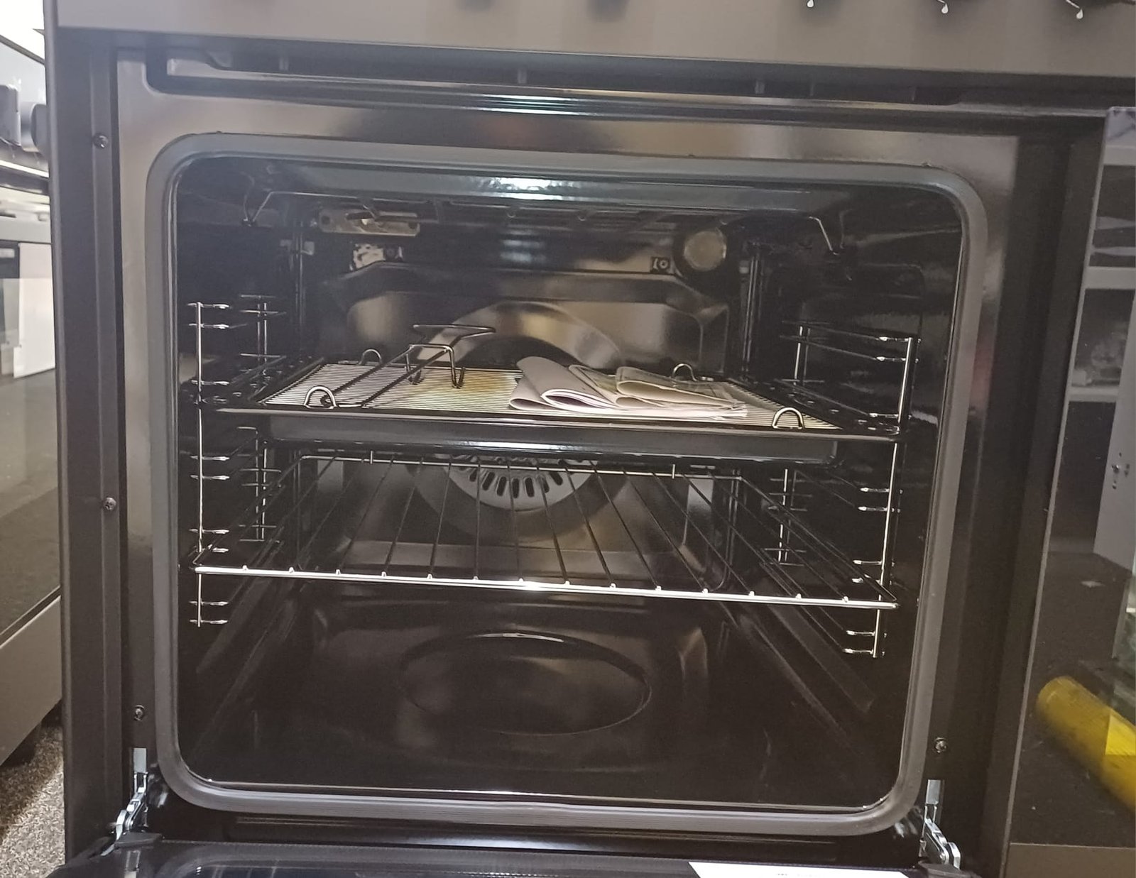 KENWOOD CK600DF 90cm Dual Fuel Cooker - Black Chrome - domestic ...